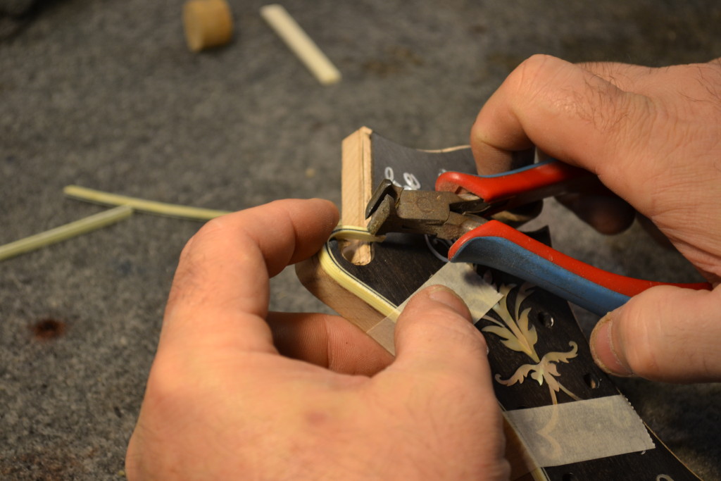 Binding a Mandolin Headstock - Acoustic Box LLC